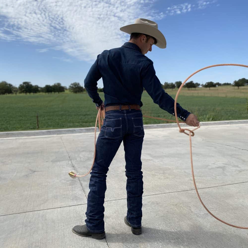 Kimes Ranch Men's James Raw Denim Jean - Saddle Rags