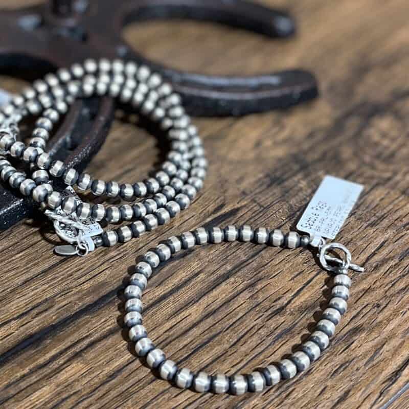 Sterling Silver & Genuine Stone - Saddle Rags