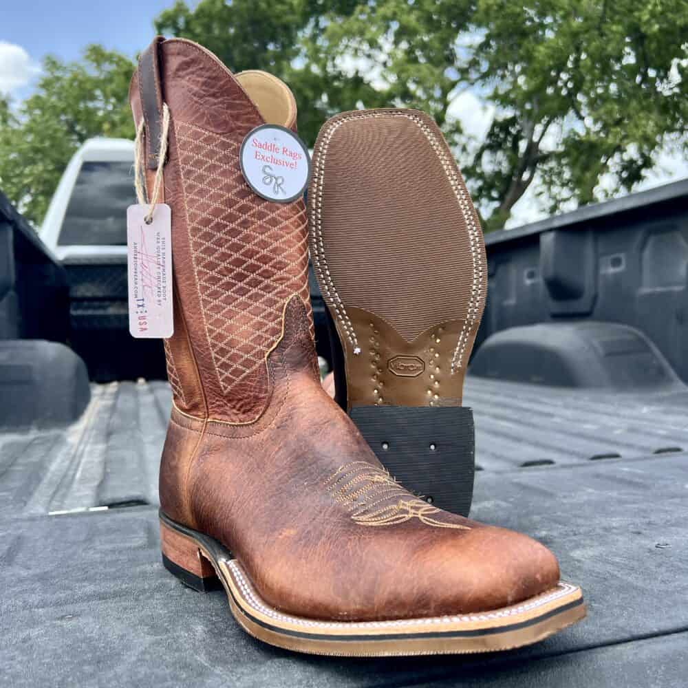 Anderson Bean Men's Mike Tyson Bison Boot - Saddle Rags