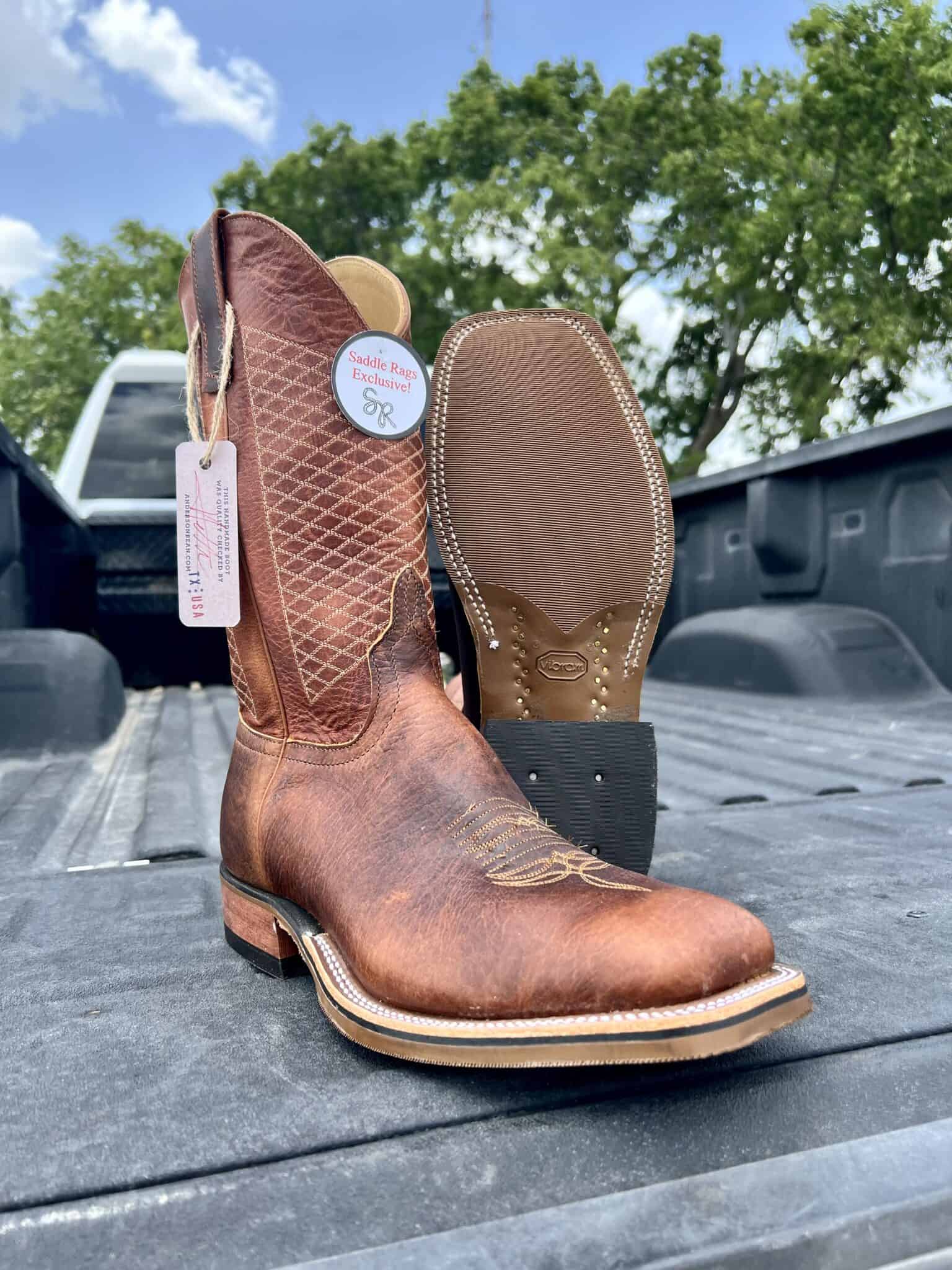 Anderson Bean Men's Mike Tyson Bison Boot - Saddle Rags