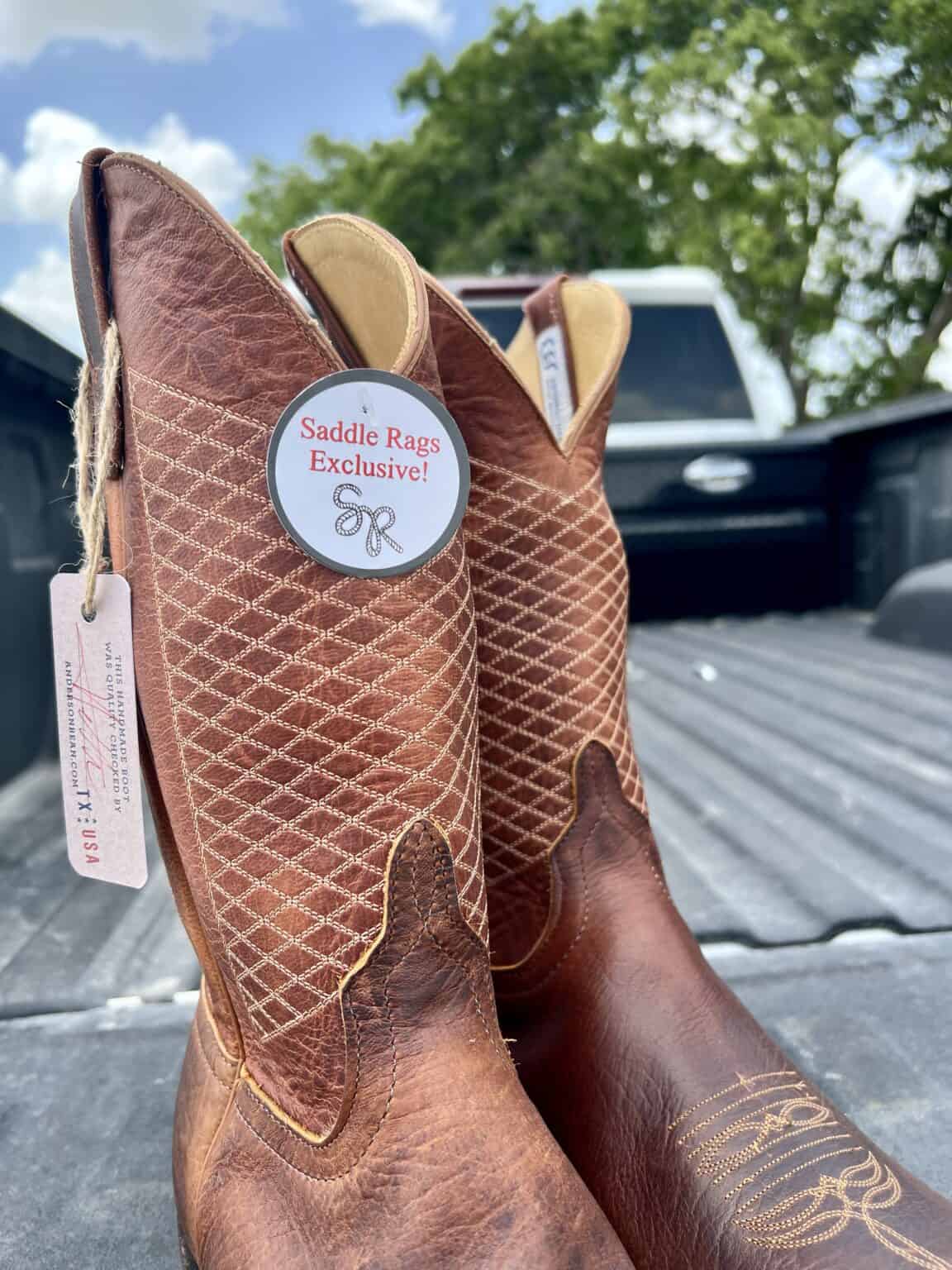 Anderson Bean Men's Mike Tyson Bison Boot - Saddle Rags