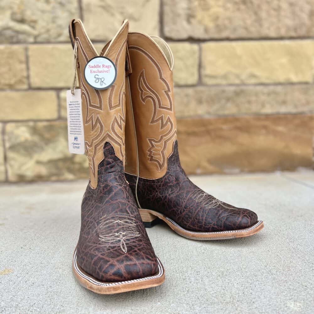 Anderson Bean Men's Bark Vintage Elephant Boot - Saddle Rags