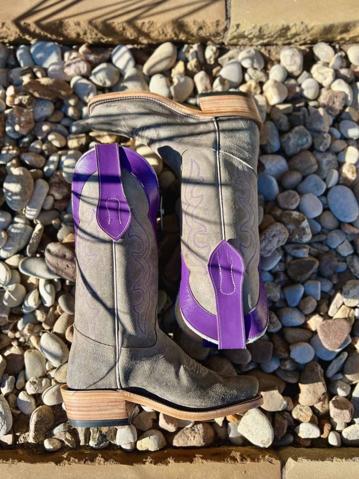 Olathe Women's Stone Waxy Kudu Boot - Saddle Rags