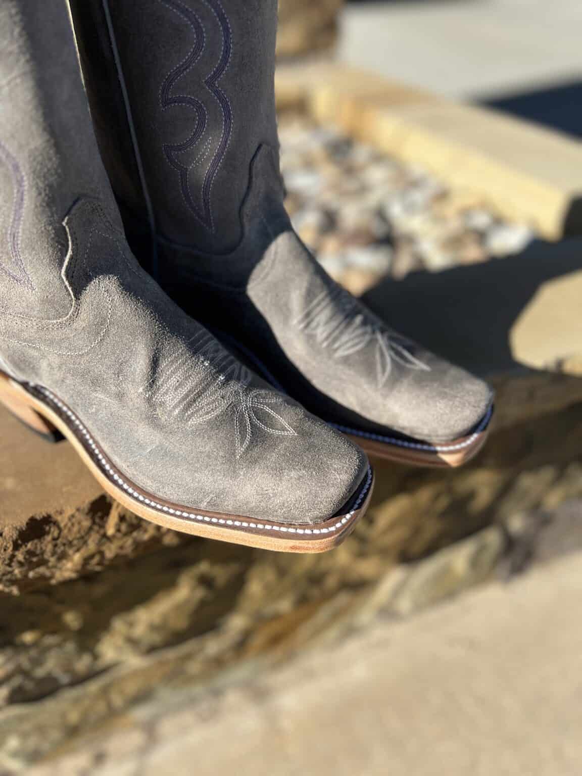 Olathe Women's Stone Waxy Kudu Boot - Saddle Rags
