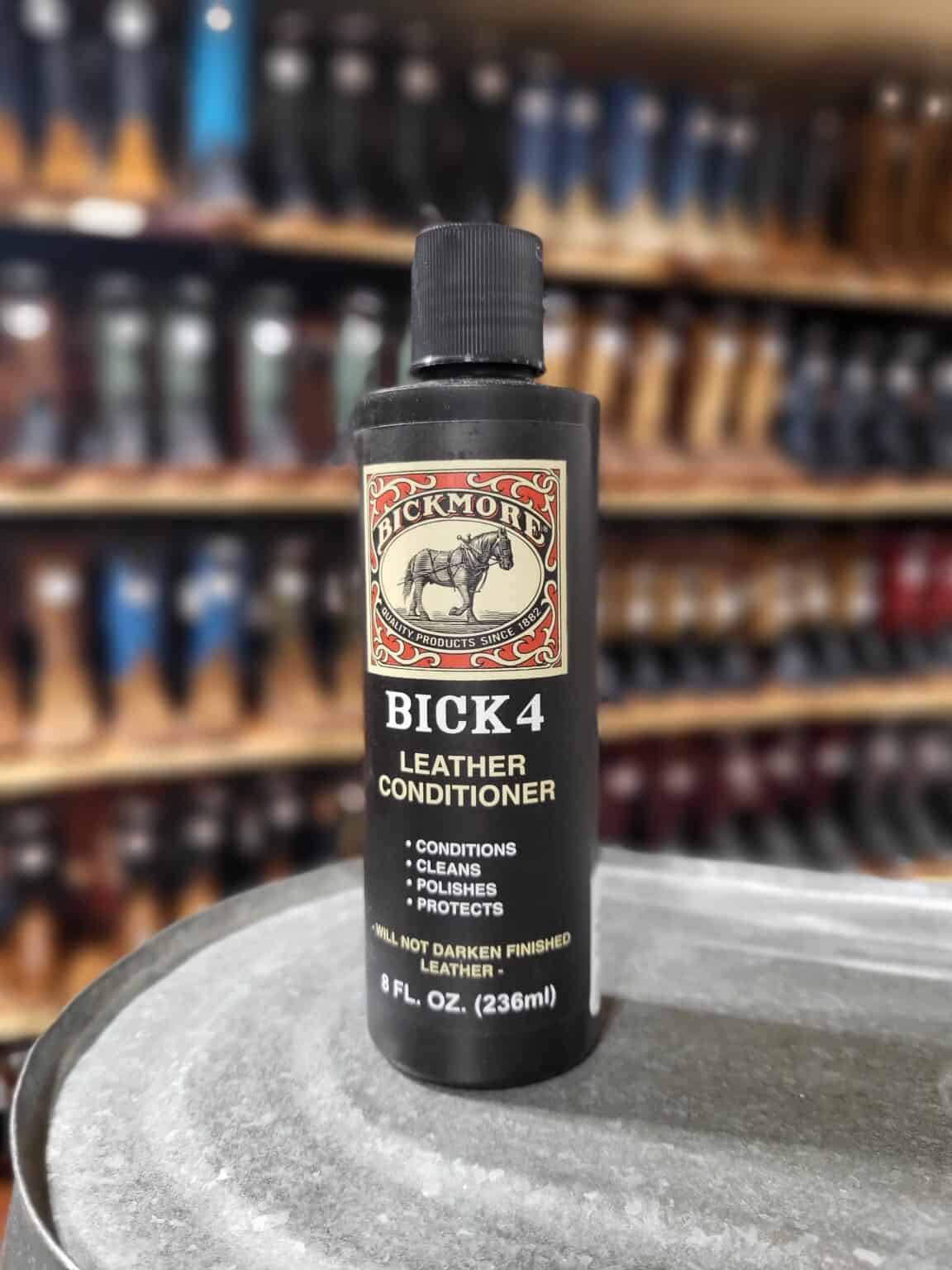 Bickmore Bick 4 Leather Conditioner - Saddle Rags
