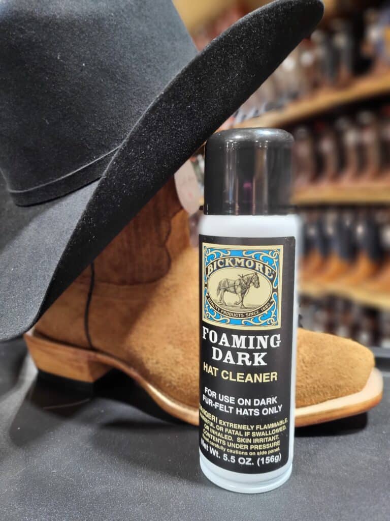 Bickmore Dark Foaming Hat Cleaner - Saddle Rags