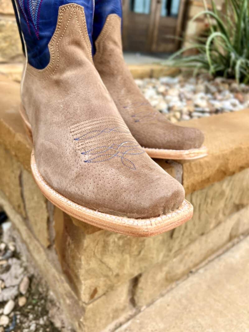 R. Watson Men's Café Boar Boot - Saddle Rags