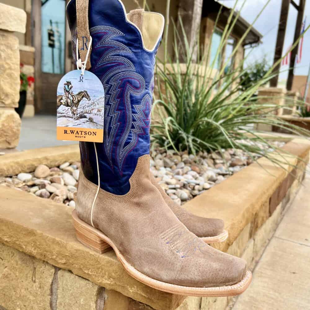 R. Watson Men's Café Boar Boot - Saddle Rags