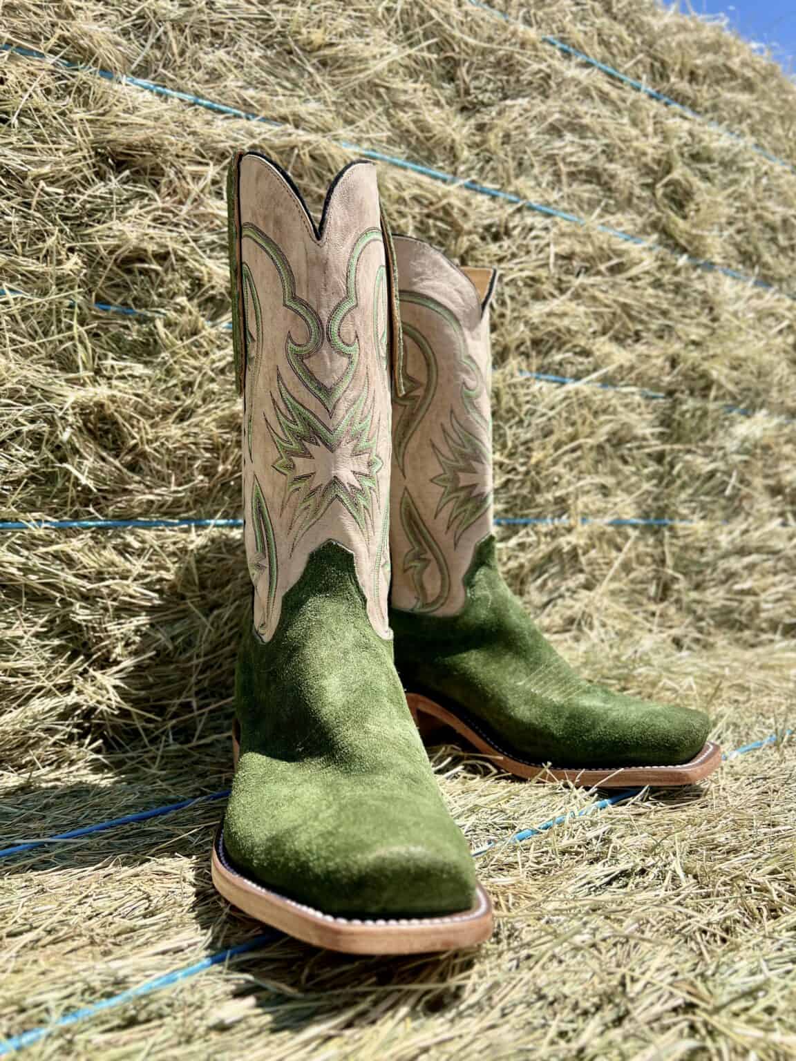 Olathe Men's Seaweed Flannel Boot - Saddle Rags