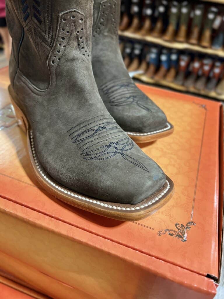 Rios of Mercedes Men's Brown Denver Calf Boot - Saddle Rags