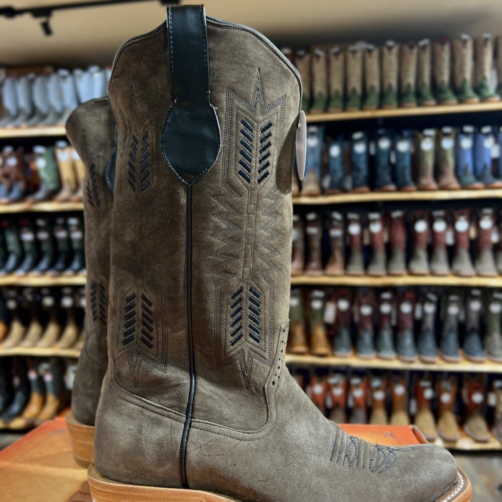 Rios of Mercedes Men's Brown Denver Calf Boot - Saddle Rags