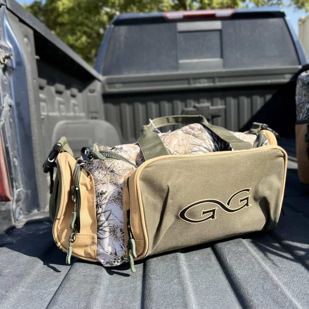 GameGuard Logo Camo Accessory Bag - Saddle Rags