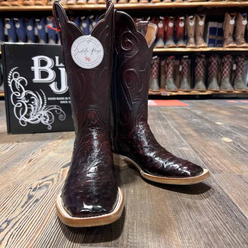 Black Jack Women's Black Cherry Full Quill Boot - Saddle Rags