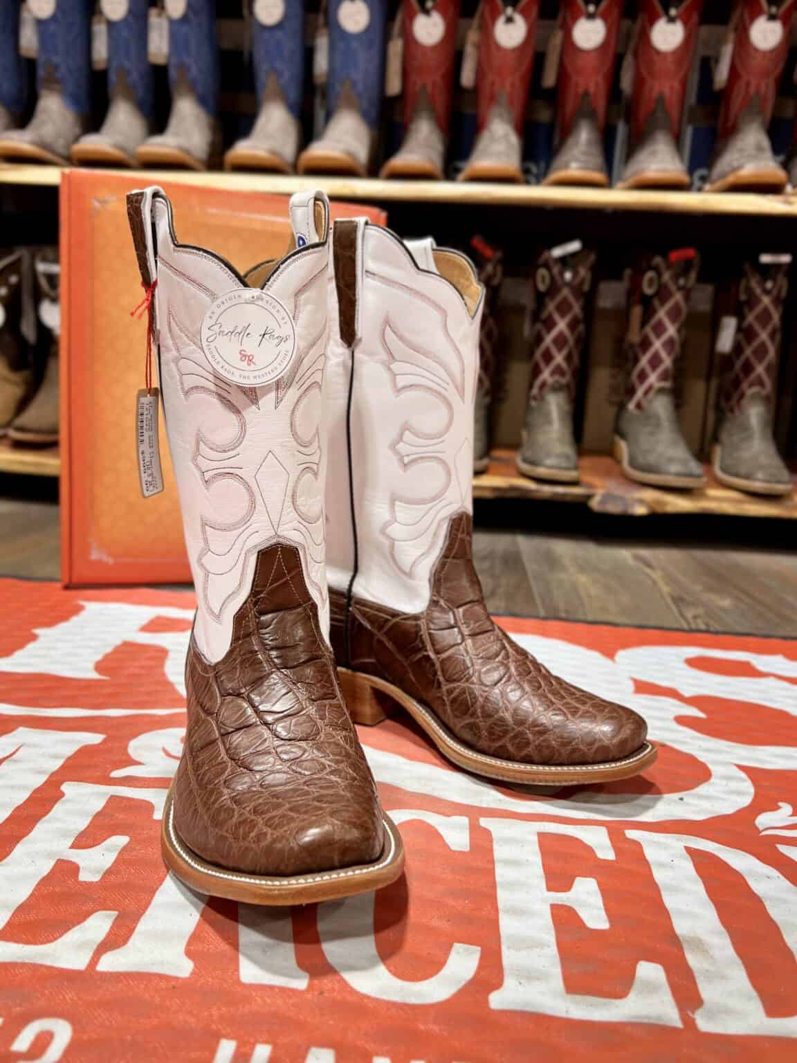 Rios of Mercedes Wild American Alligator Boot - Saddle Rags