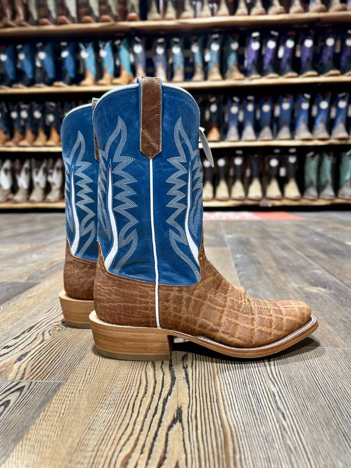 Rios of Mercedes Men's Havana Elephant Boot - Saddle Rags