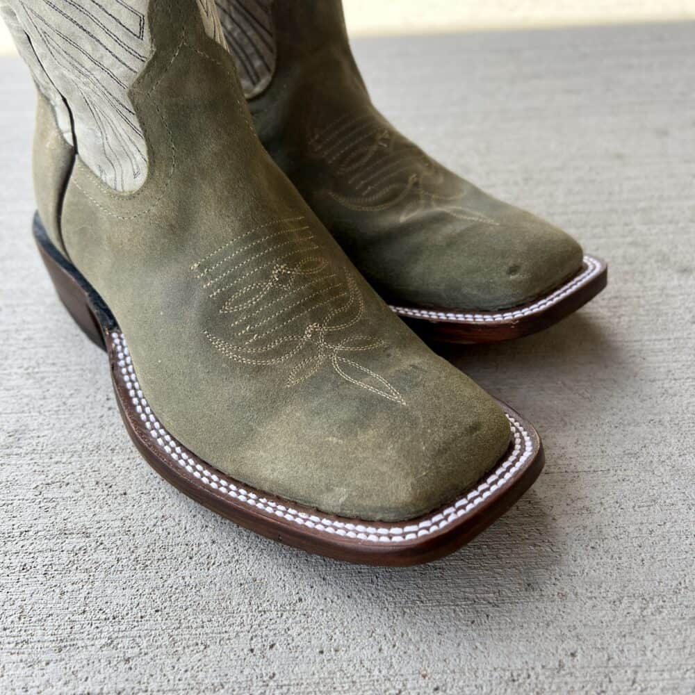 Anderson Bean Sage Waxy Kudu Boot - Saddle Rags