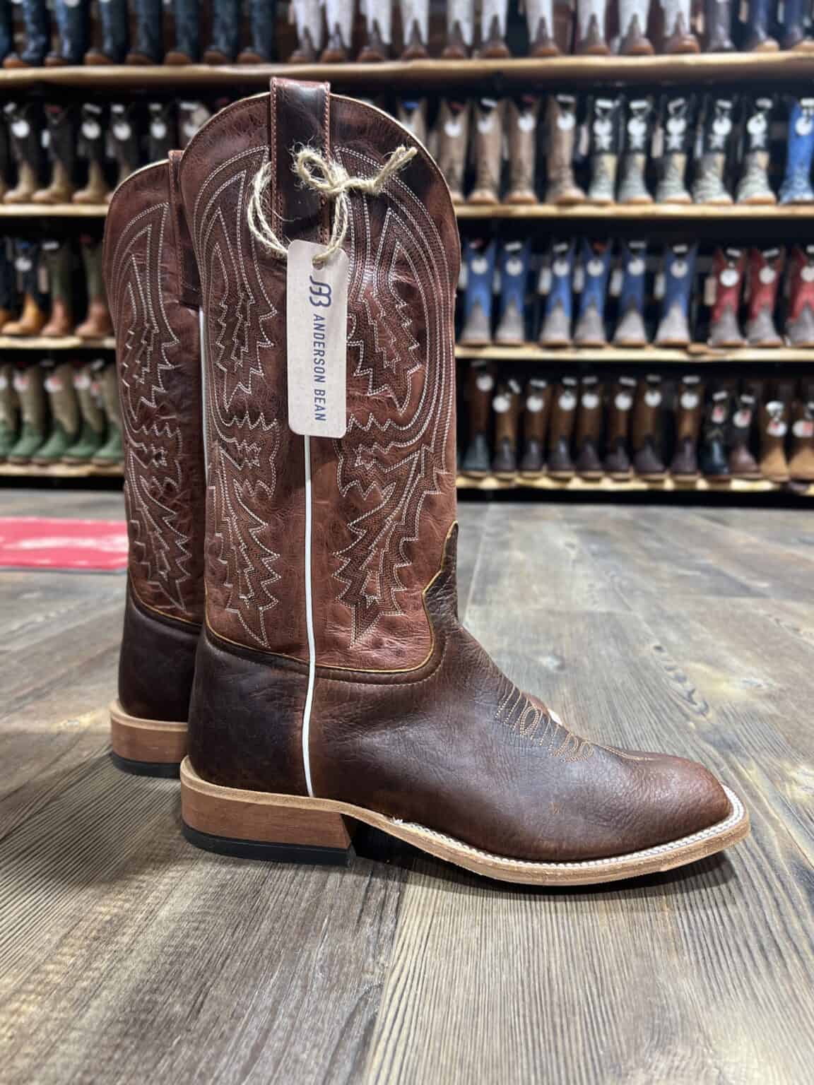 Anderson Bean Men's Mike Tyson Bison Boot - Saddle Rags