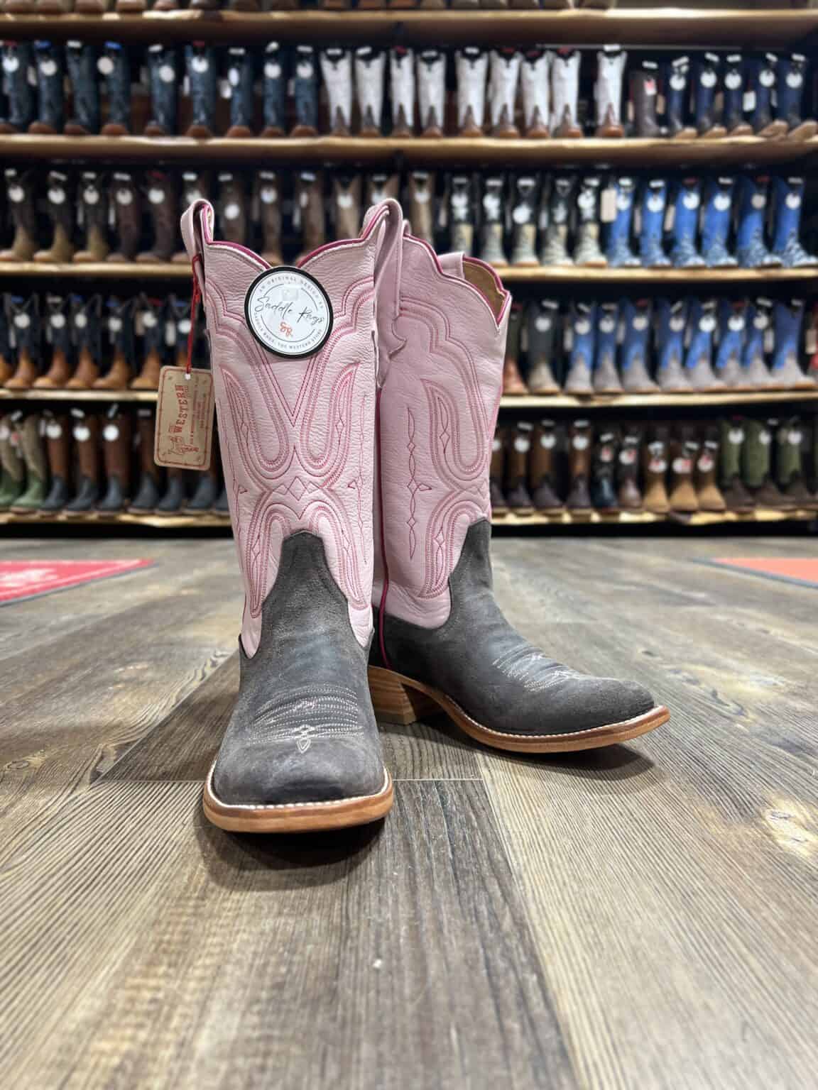 Rios of Mercedes Women's After Dark Kudu Boot - Saddle Rags