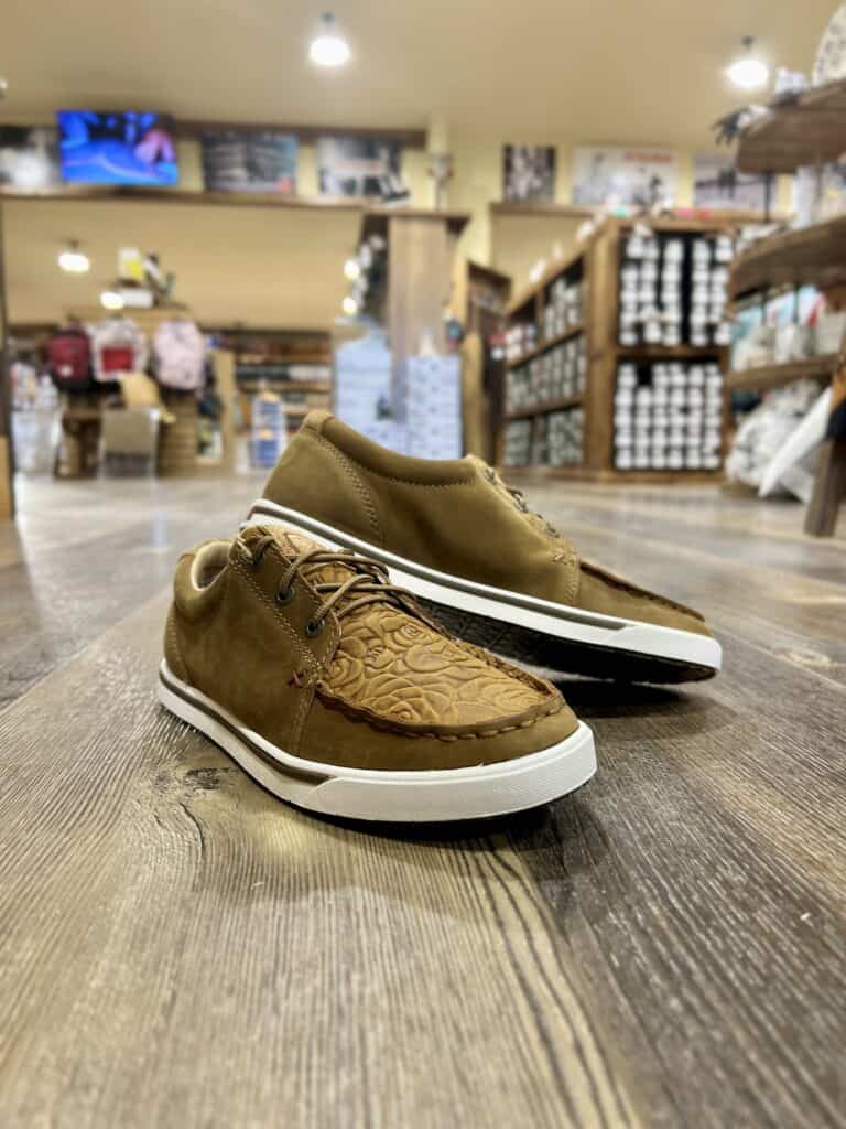 Twisted X Women's Kicks - Almond Embossed - Saddle Rags