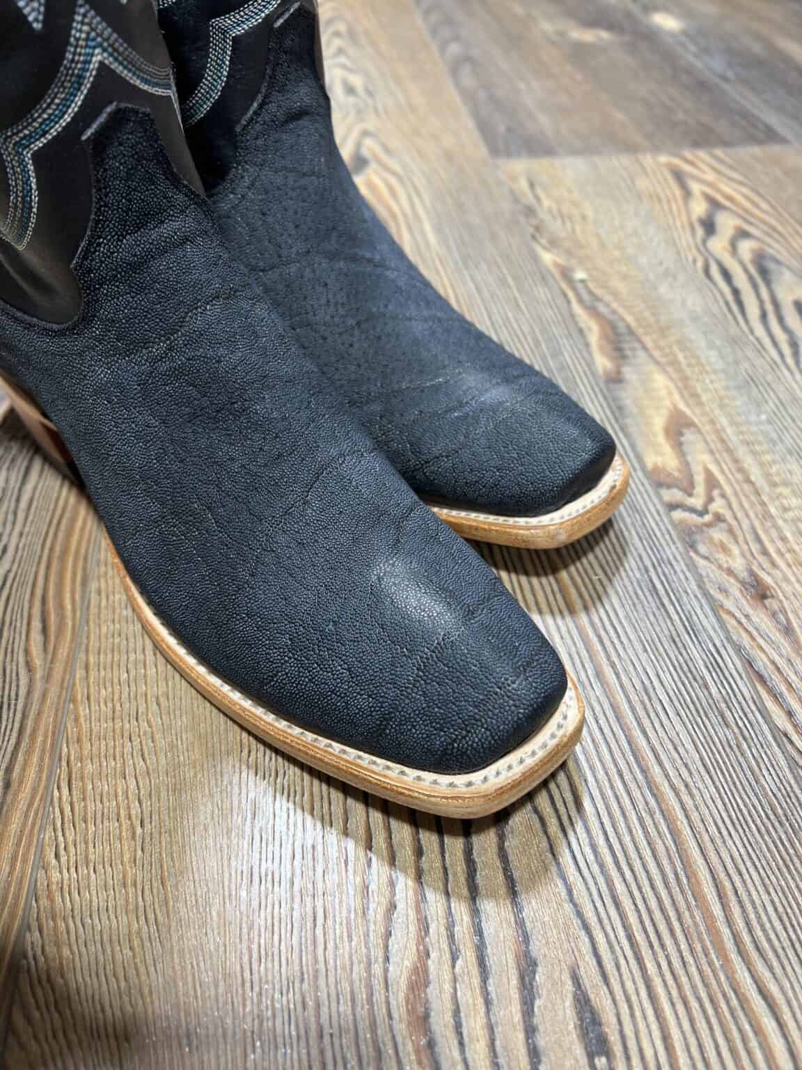Justin USA Made Blue Elephant Boot - Saddle Rags