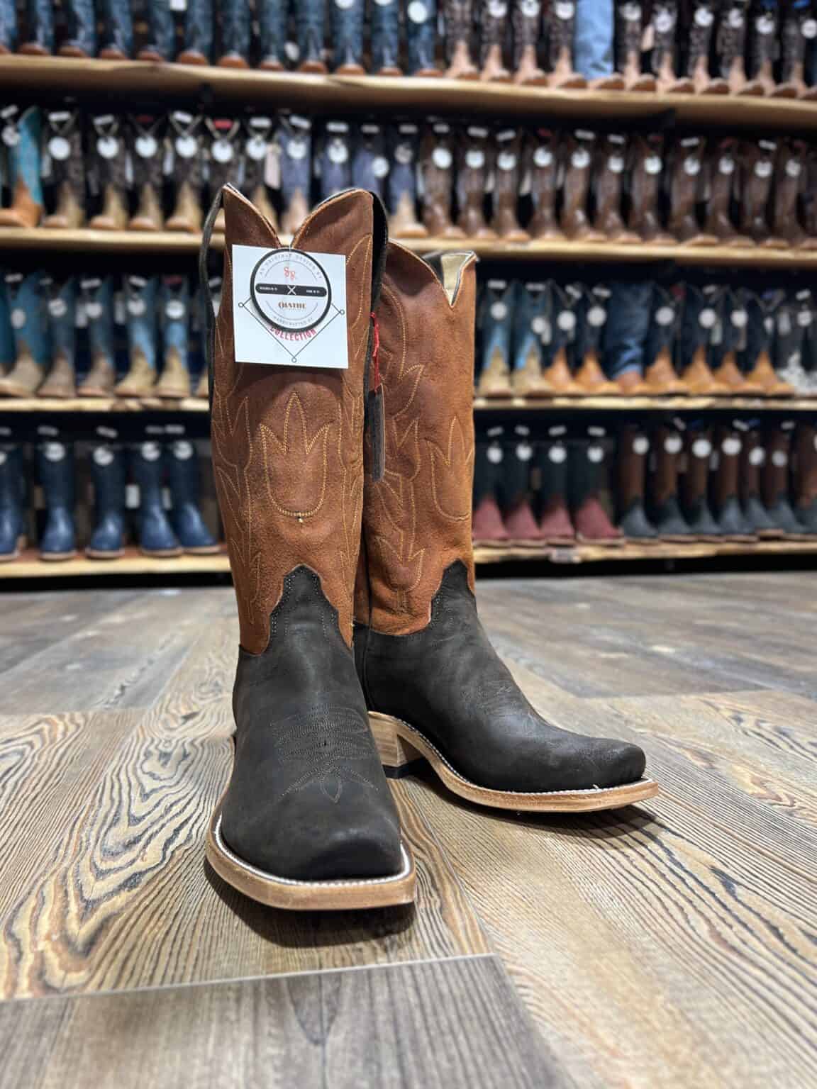 Olathe Men's Flint Waxy Kudu Boot - Saddle Rags