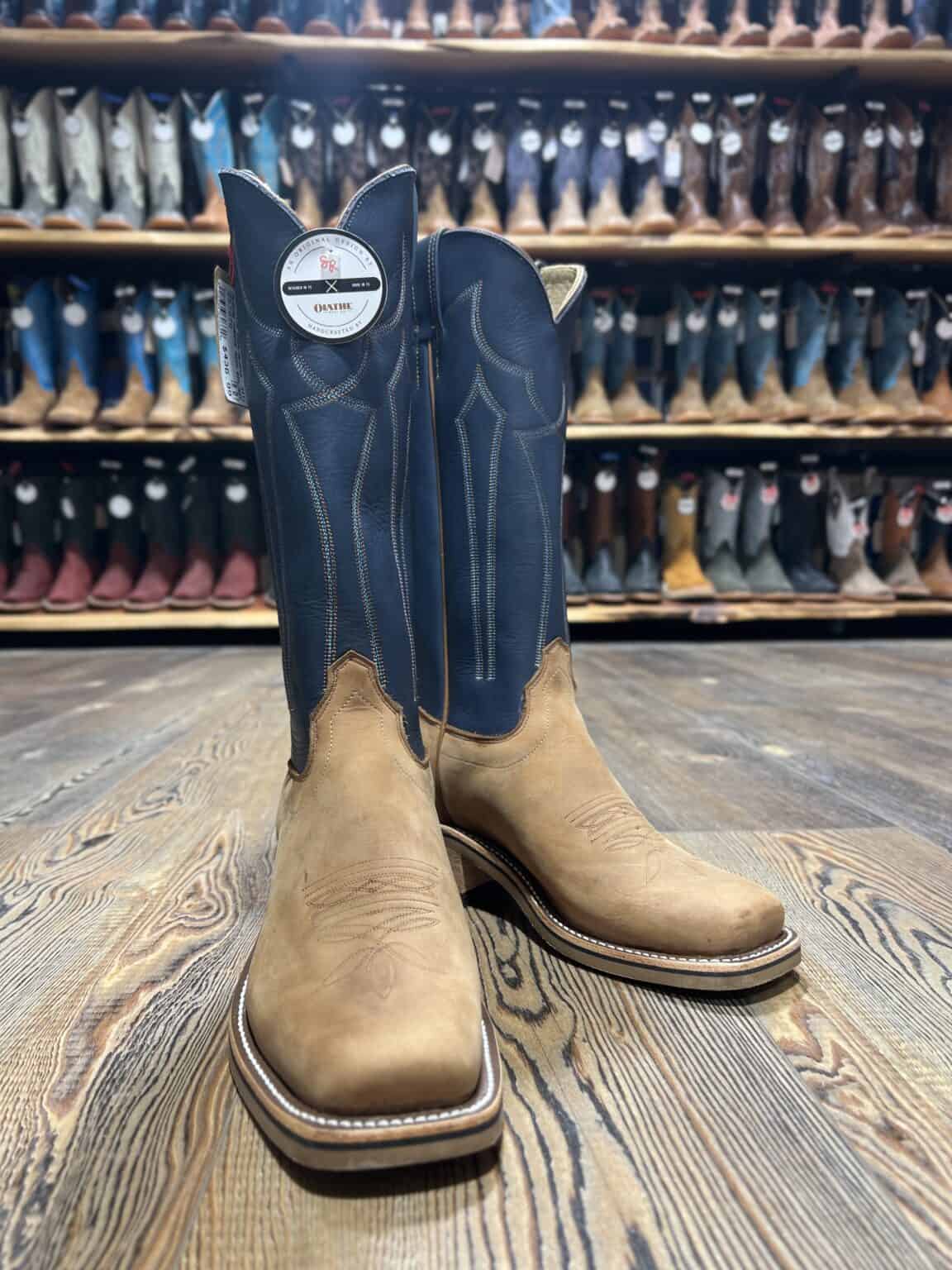 Olathe Men's Cherokee Aged Bark Boots - Saddle Rags