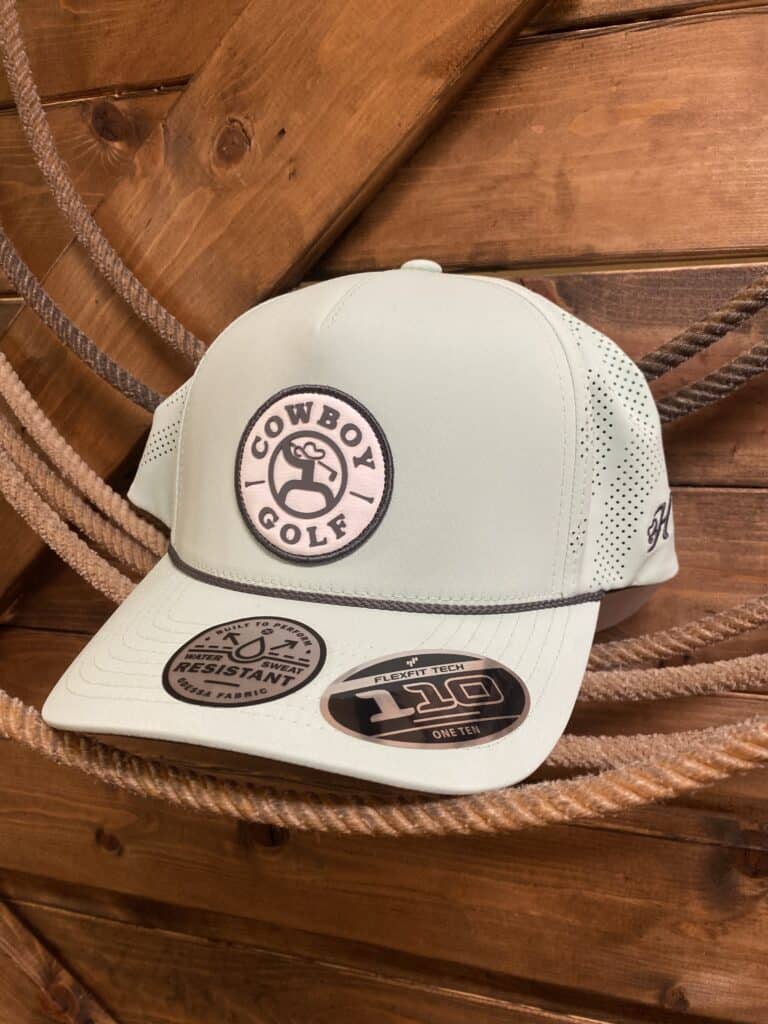 Hooey Cowboy Golf Trucker Mint - Saddle Rags