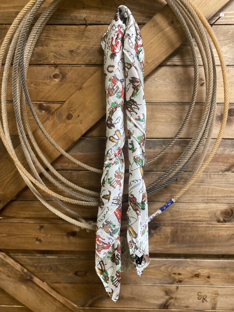 Retro Ranch Wild Rag - Saddle Rags