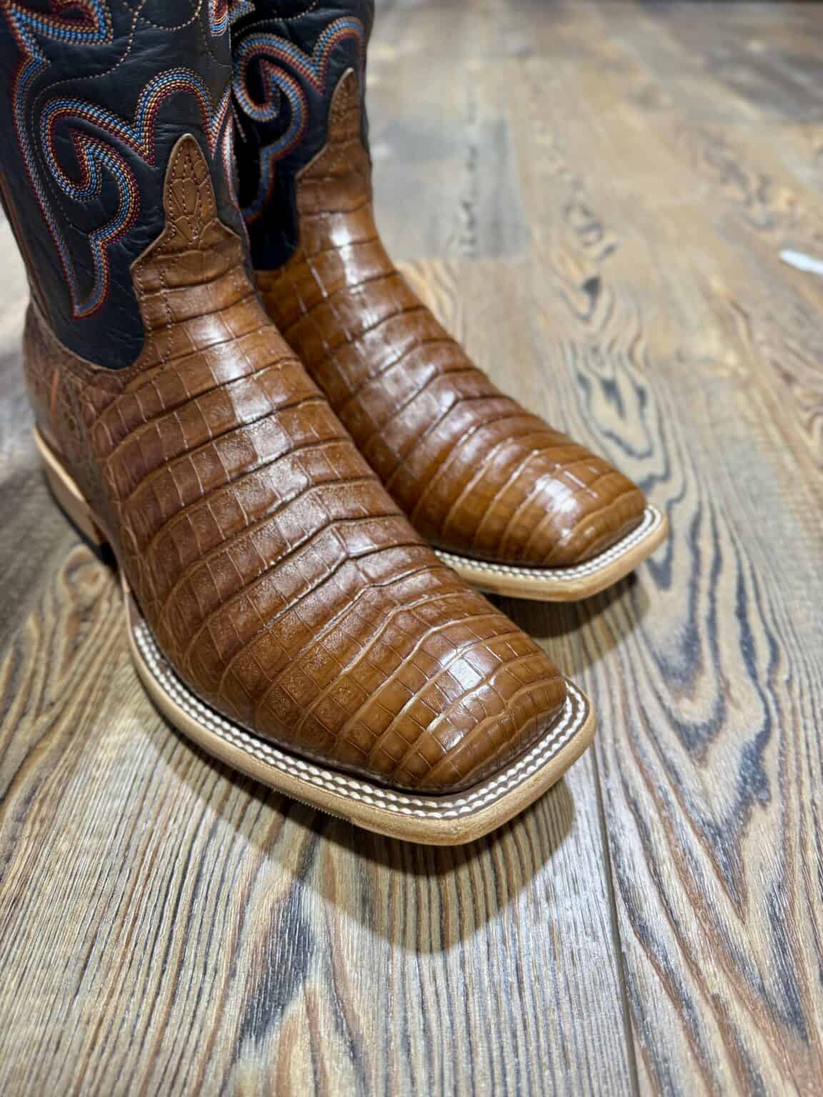 Horse Power Top Hand Cigar Caiman Boot - Saddle Rags