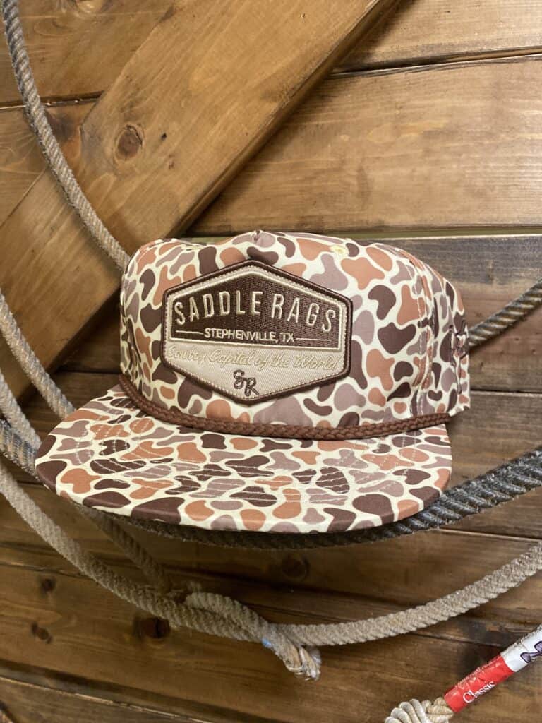 Saddle Rags Cap Cowboy Capital Camo - Saddle Rags