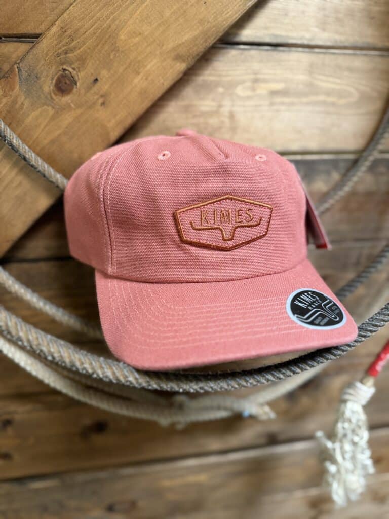 Kimes Rough Rider Cap Pink - Saddle Rags