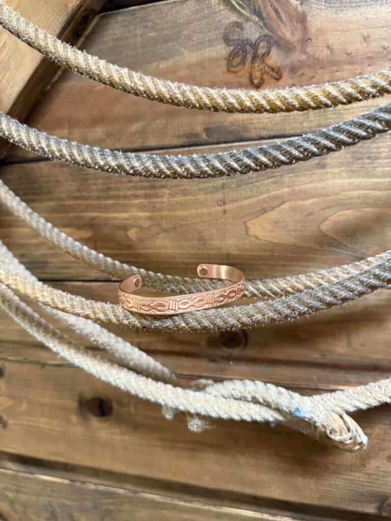 Sabona Barbed Wire Copper Cuff - Saddle Rags