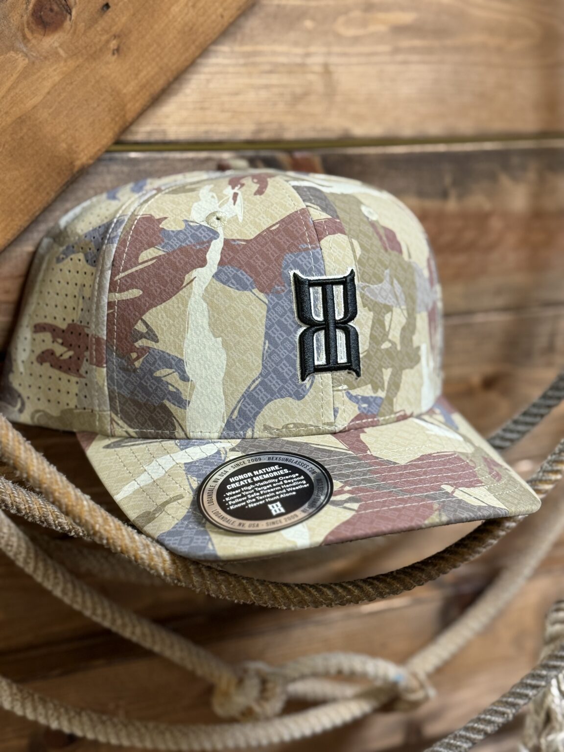 Bex OG Cap Camo - Saddle Rags