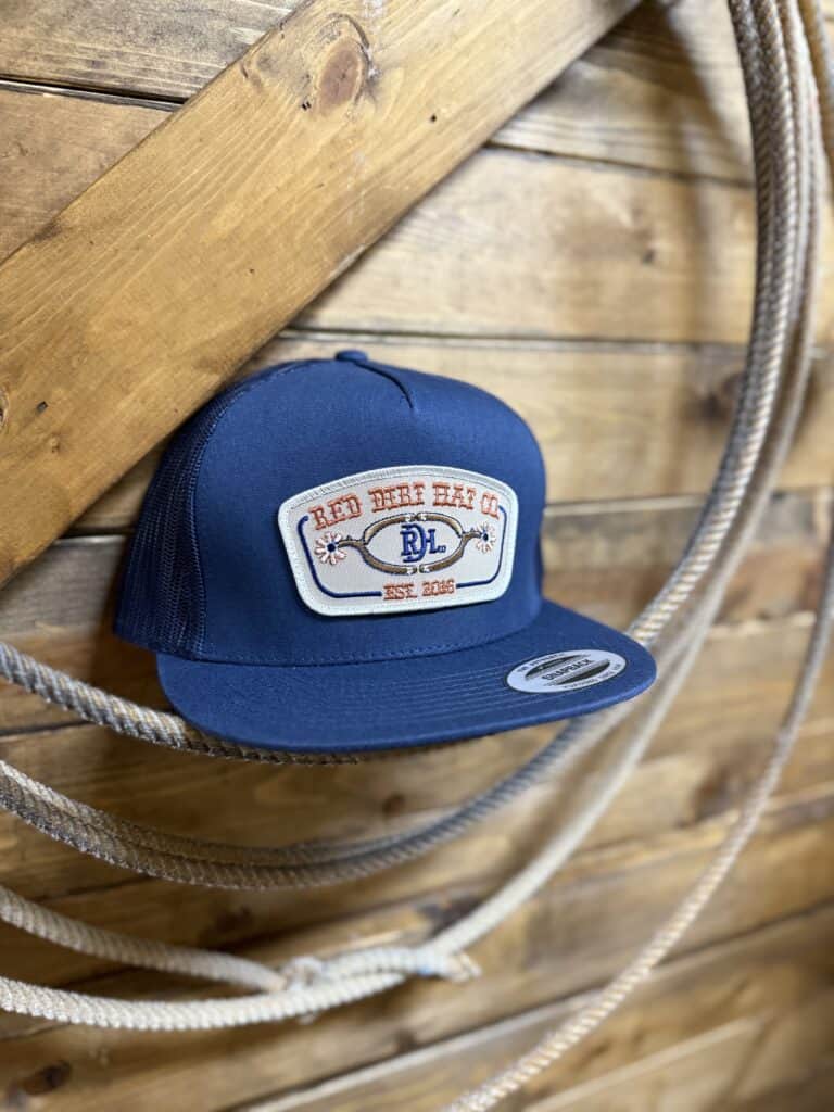 Red Dirt Hat Co. Spur Patch Cap Navy - Saddle Rags