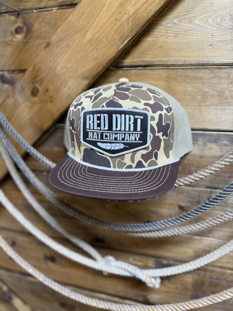 Youth Red Dirt Hat Co. Duck Camo Cap - Saddle Rags