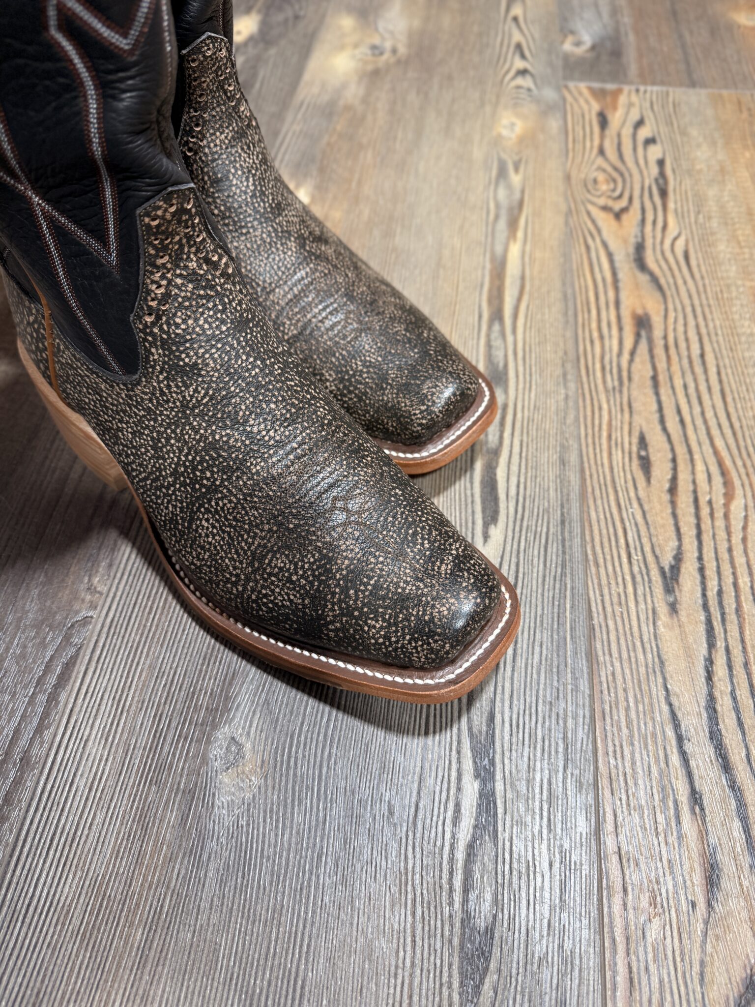 Rios of Mercedes Men's Tan Safari Cape Buffalo Boot - Saddle Rags