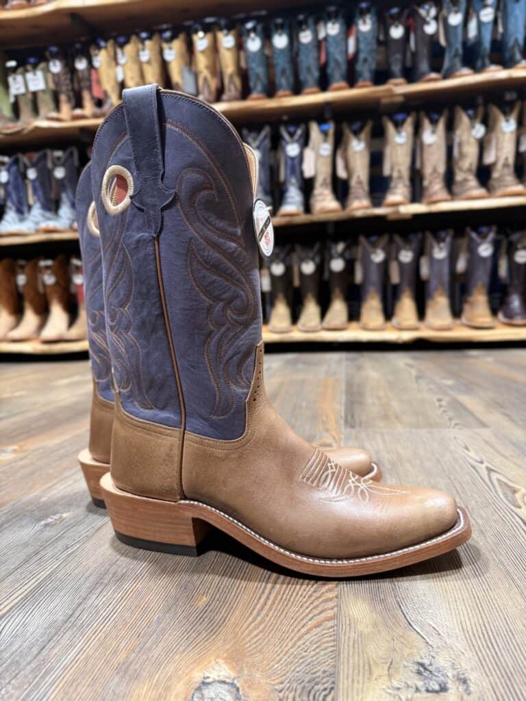 Rios of Mercedes Natural Tan Chrome Excel Boot - Saddle Rags